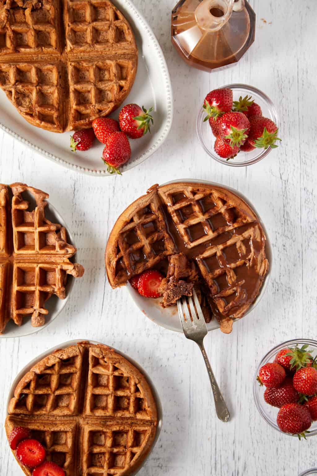 Nutella Waffles - Sass and Salt