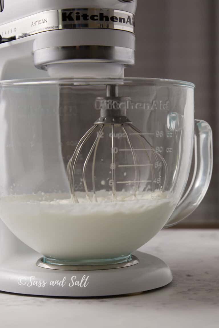 Homemade Whipped Cream Recipe - Sass and Salt