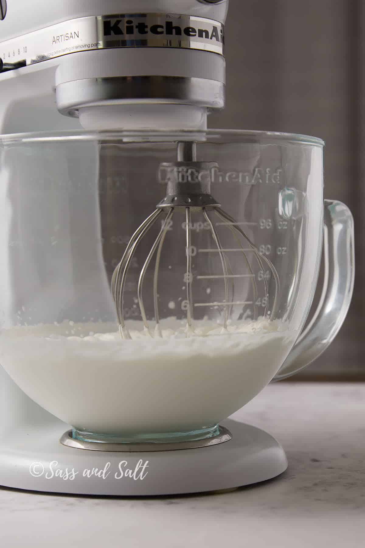 Homemade Whipped Cream Recipe - Sass and Salt
