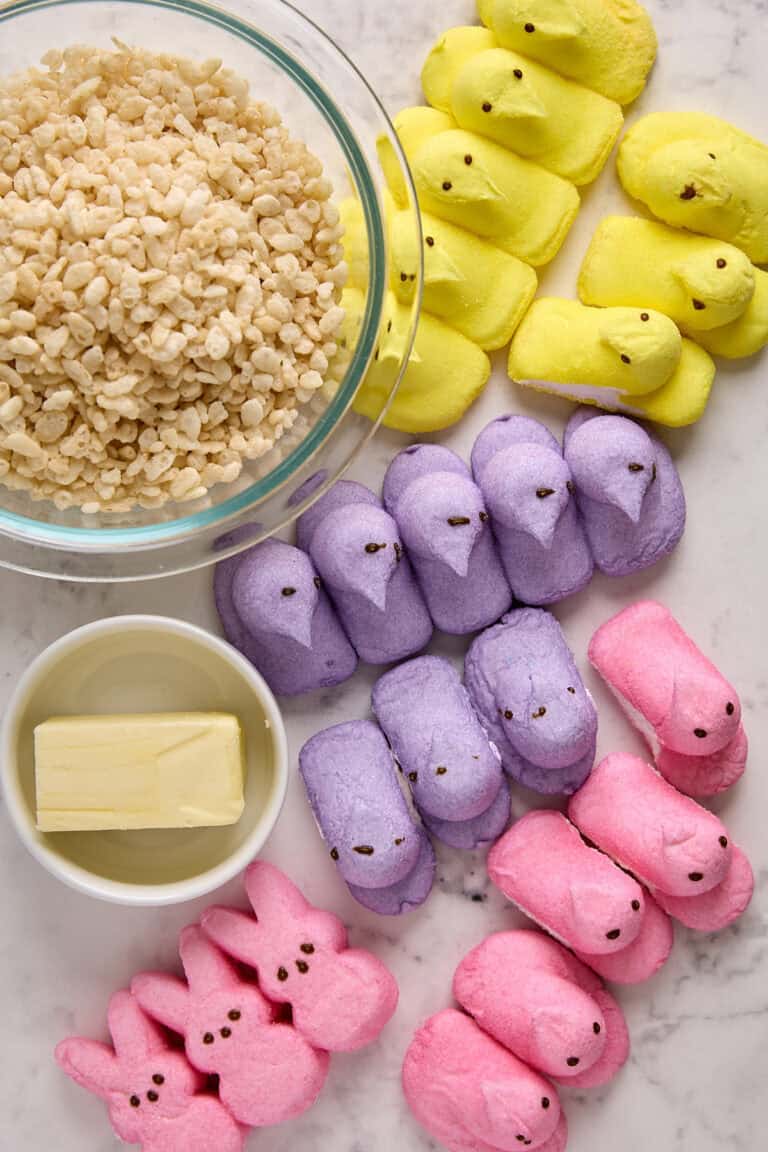 Peeps Rice Krispie Treats: The Easter Treat Kids Love - Sass and Salt