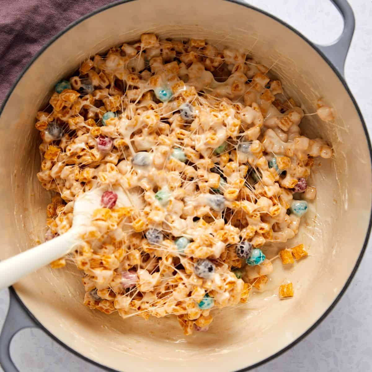 Captain Crunch Marshmallow Treats (10-Min No-Bake) | Sass and Salt
